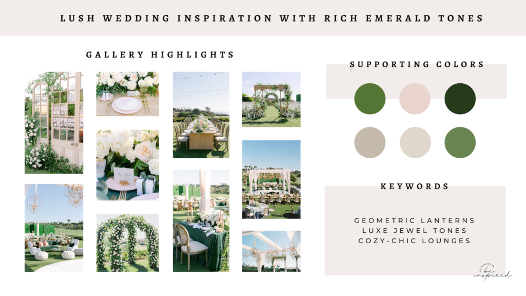 5 Tips for Your Wedding Design - Destination I Do