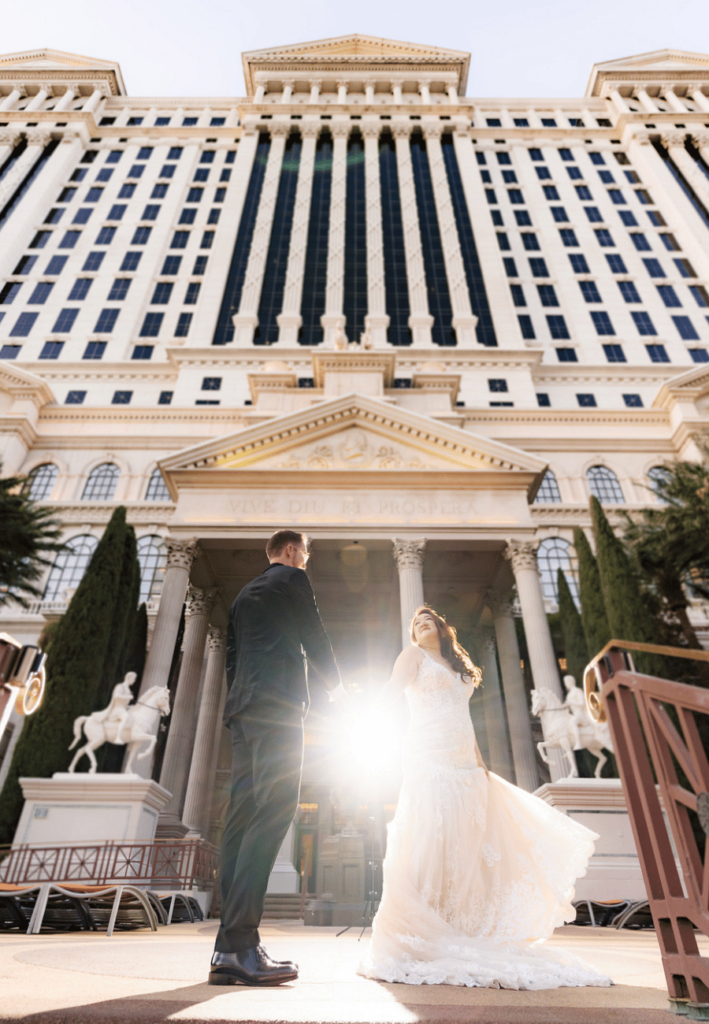 Real Wedding at Vegas' Caesars Palace