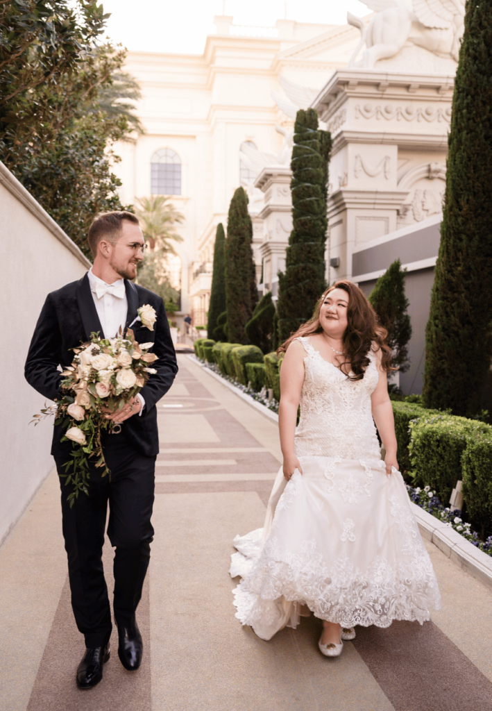 Real Wedding at Vegas' Caesars Palace