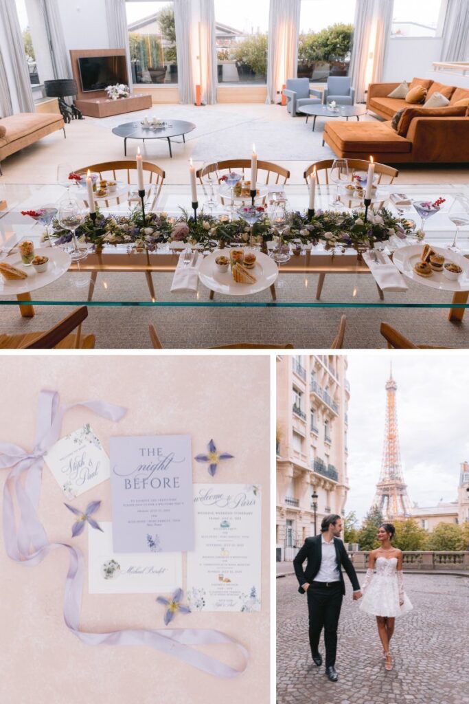 With Love From Paris: Styled Wedding Inspiration - Destination I Do