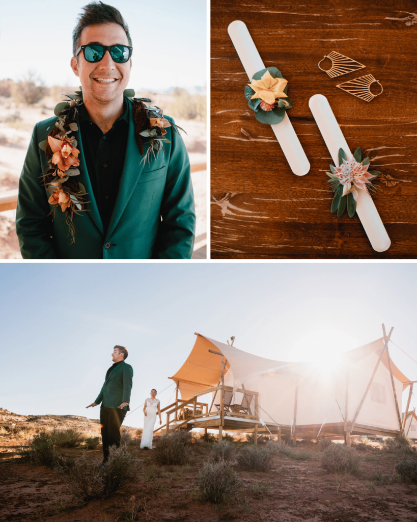 Camping Destination Wedding in the Utah Desert - Destination I Do