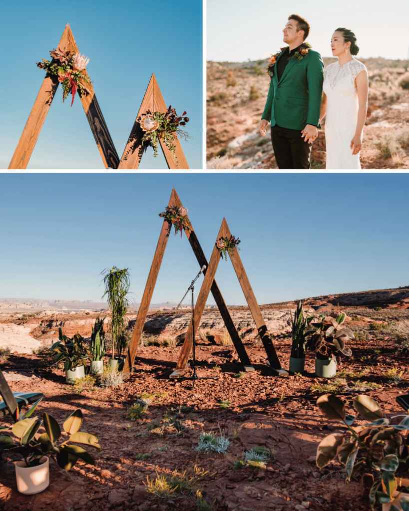 Camping Destination Wedding in the Utah Desert - Destination I Do
